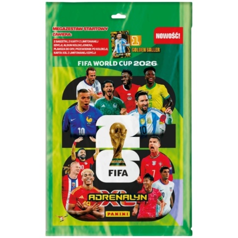 Album FIFA World Cup 2026 Zestaw Startowy Panini > Karty piłkarskie ...